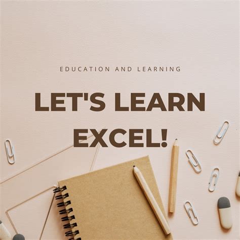 Let S Learn Excel YouTube