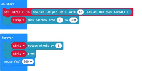 Programming Neopixels With Makecode And The Bbc Microbit Invent To Learn
