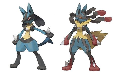 Pokemon X And Y Mega Lucario Vs Mega Blaziken