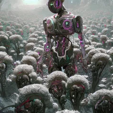 Intricate Bio Robot Human Organs Intertwined With Stable Diffusion