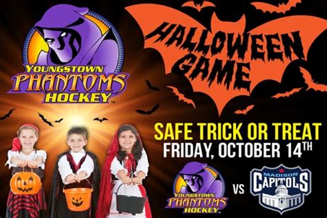 Youngstown Phantoms Safe Trick Or Treat Youngstown Live