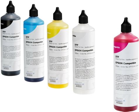 Easy Inks Ml L Bottles DTF Direct To Film Ink