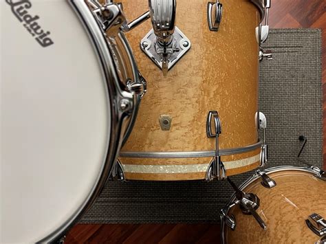 Ludwig Usa Classic Maple Downbeat Birdseye 3pc Kit 12 14 20 Dales