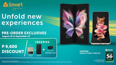 Samsung Galaxy Z Fold G Z Flip G Now Available Via Smart Signature Plans YugaTech