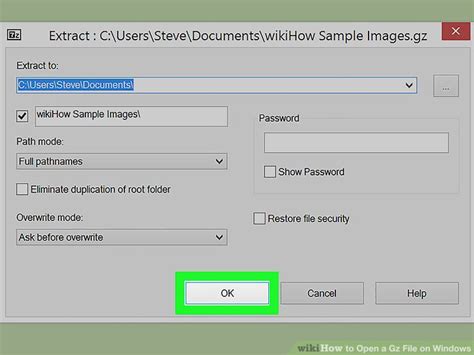 How To Open A Gz File On Windows Steps With Pictures