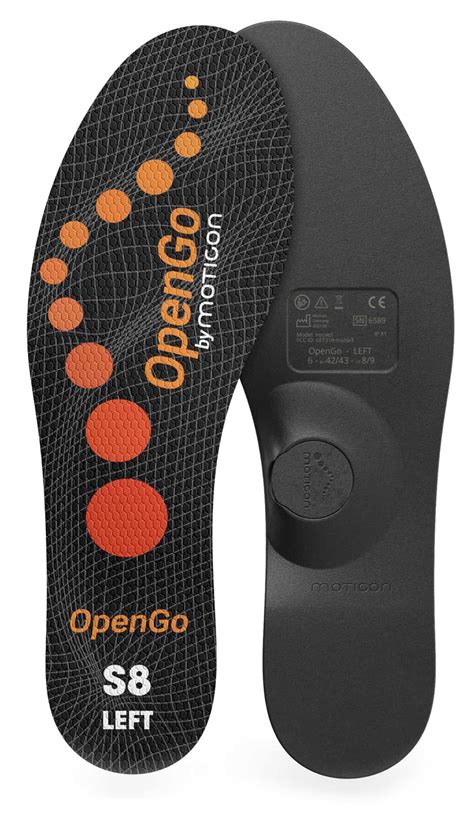 Opengo Sensor Insoles Wireless Pressure Force And Motion Sensing