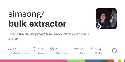 github simsong bulk extractor this is the development tree