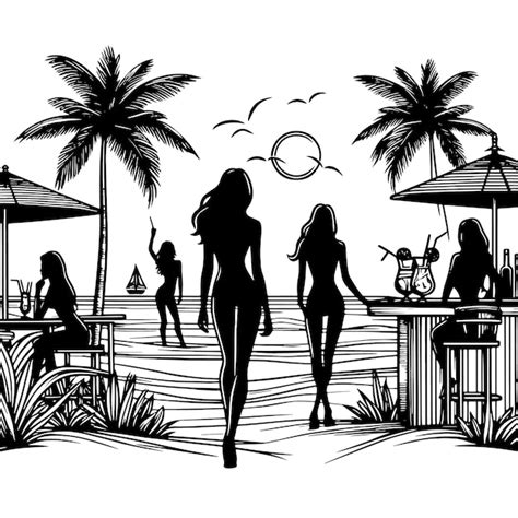 Summer Silhouette Psd 2000 High Quality Free Psd Templates For Download