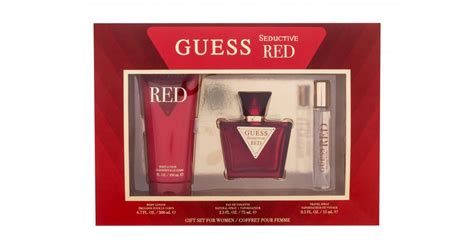 GUESS Seductive Red Zestaw Edt 75 ml Mleczko do ciała 200 ml Edt 15