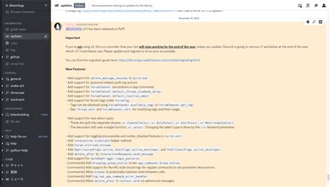 The Blog Of Injabie3 Ren And Discord Py V2 X Migration