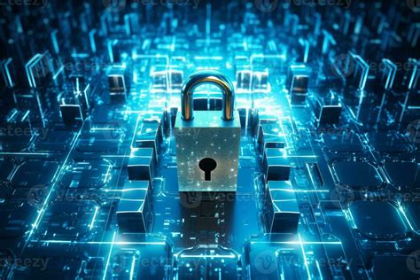 A Padlock On Top Of A Computer Keyboard Cybersecurity And Data Protection Concept 26393887