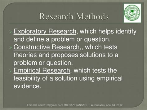 Research Method Versus Research Methodology
