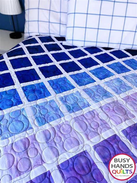 Busy Hands Quilts Gradient Quilt Pattern A Lap In Watercolors