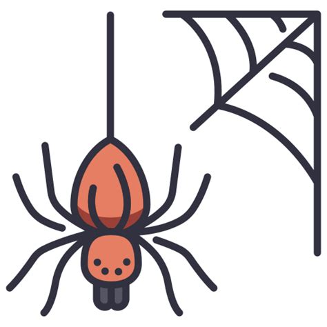 Spider MaxIcons Lineal Color Icon