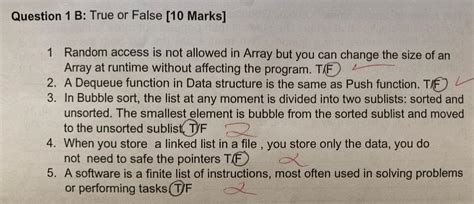 Solved Random Access Is Not Allowed In Array But You Can Chegg