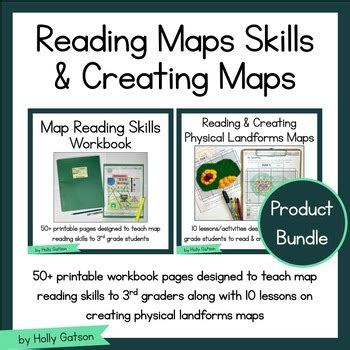 Geography Map Reading Skills Map Creating For Rd Grade By Holly Gatson