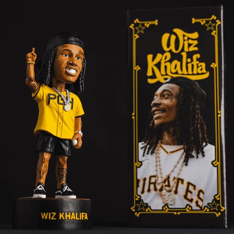 Pirates Unveil Wiz Khalifa Yinzerpalooza Bobblehead Pittsburgh