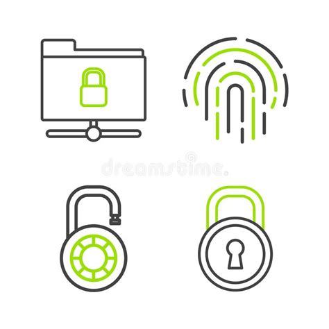 Set Line Lock Safe Combination Lock Wheel Fingerprint And Ftp Folder