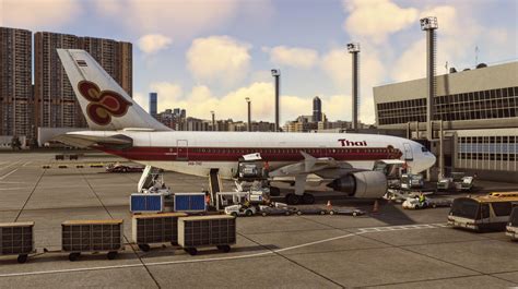 Good Old Days In Kai Tak Airport Rflightsim