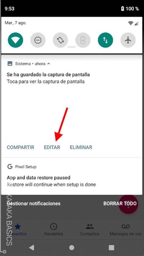 Cómo hacer capturas de pantalla y editarlas con el nuevo editor de Android Pie