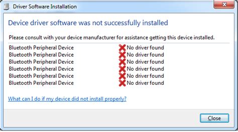 When Trying To Connect To Bluetooth Error Bluetooth Peripheral Microsoft Community