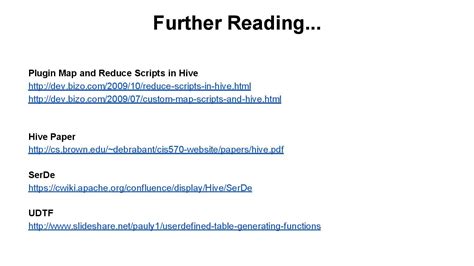 Hadoop Component Hive Online Hadoop Course