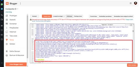 Cara Membuat Slot Kotak Iklan Responsive Di Sidebar Blogger Inwepo