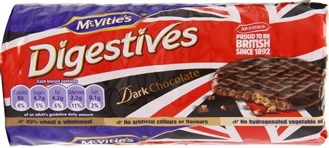 Mcvities Digestives Thins Dark Chocolate 180g Grocery