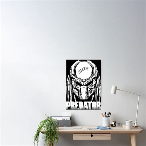 Predator Poster By Bornlion Redbubble
