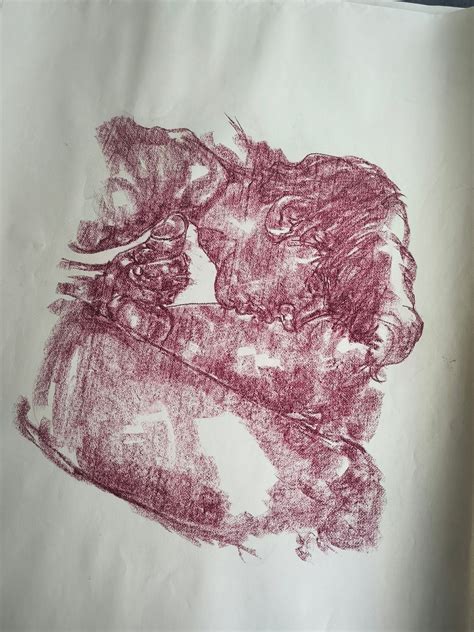 Gay Art Original Draw Kiss Car Sex Handmade Art Lust Erotic Sex Vintage Elegant Male Man Blowjob