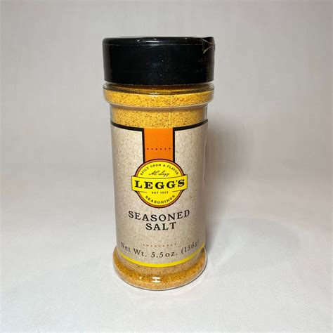 Ac Legg Seasoned Salt Gulf Coast Seasoning And Butcher Supply