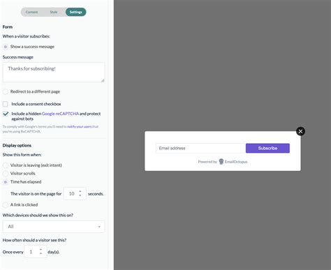 Best Pop Up Examples Tips The Emailoctopus Blog