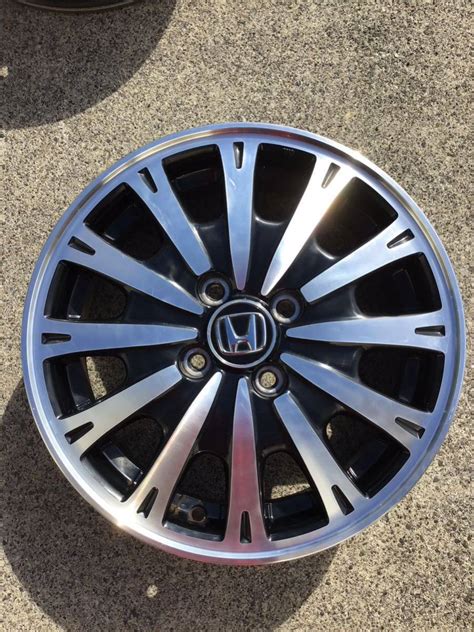 Yahooオークション Honda Nboxカスタム純正アルミホイール 15×45j4