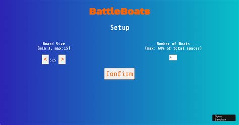 Battleboats Redux Codesandbox
