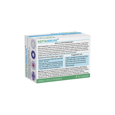 Keptaimmune 60 Capsules Kepta Amrita Nutrition