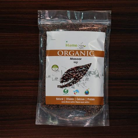 Indian Organic Masoor Packaging Size 1 Kg At Rs 255kg In New Delhi