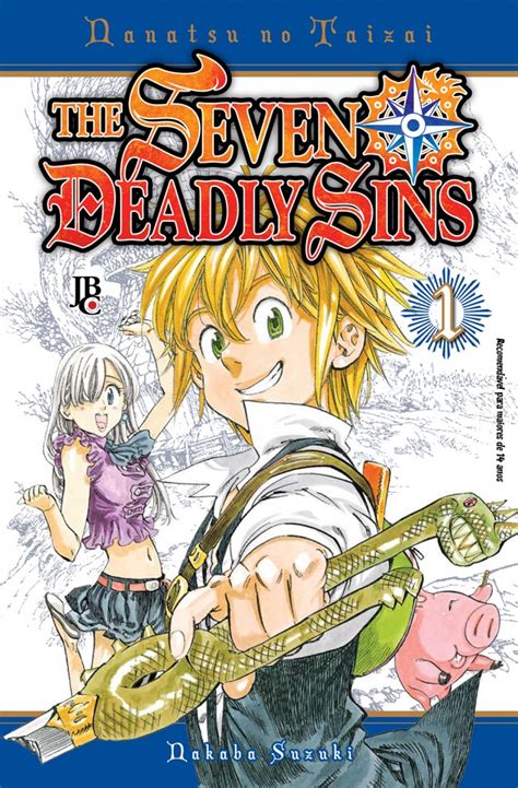 Indicação De Mangá Seven Deadly Sins Nanatsu No Taizai Livros And Tal