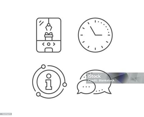 크레인 발톱 기계 라인 아이콘입니다 놀이 공원 표지판입니다 벡터 갈고리 발톱에 대한 스톡 벡터 아트 및 기타 이미지 갈고리 발톱 고급 기포 Istock