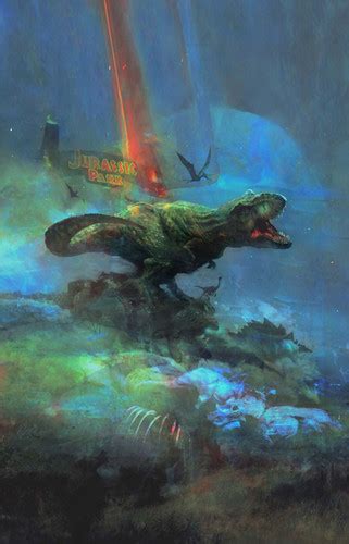 Jurassic Park 18 X 24 Artofronin