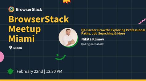 Miami Lets Talk Qa Careers Browserstack