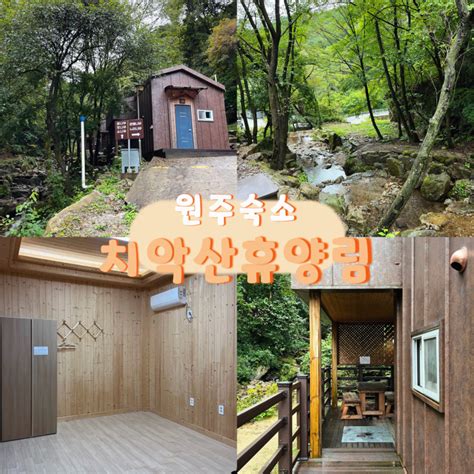 치악산 자연휴양림 원주 숙소 국립공원 바베큐 계곡 펜션 네이버 블로그