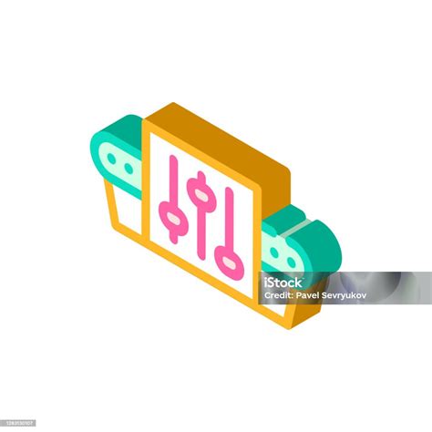 輸送機設置等軸測圖示向量圖示向量圖形及更多人工造的圖片 人工造的 修理 工程師 Istock