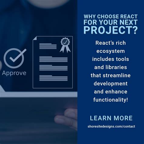 Why Choose React For Your Web Project Shoresite Web Designs Llc