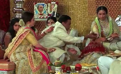 Isha Ambani Anand Piramal Wedding Sindoor Pheras Watch Isha Ambani