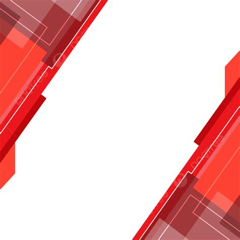 Simple Blank Red Background Vector For Business Business Card Formal