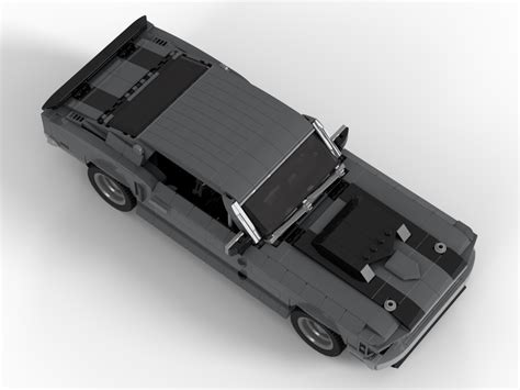 Lego Moc Mustang Boss 429 By Linse Rebrickable Build With Lego