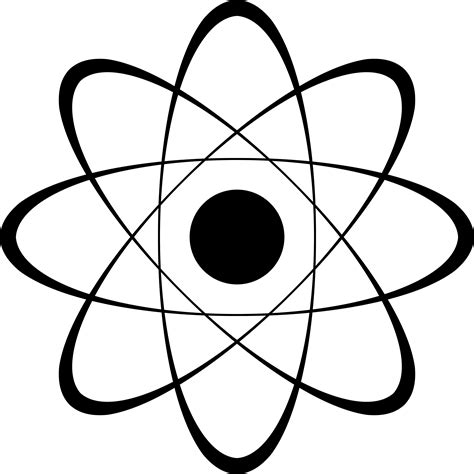 Clipart Stylized Atom