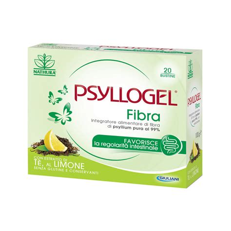 PSYLLOGEL FIBRE TE CITRON 20 SACHETS
