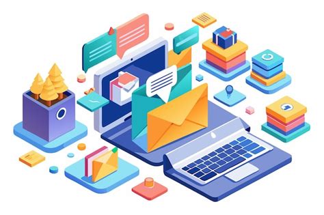 A Vibrant Digital Workspace Displays Various Elements Of Designing An