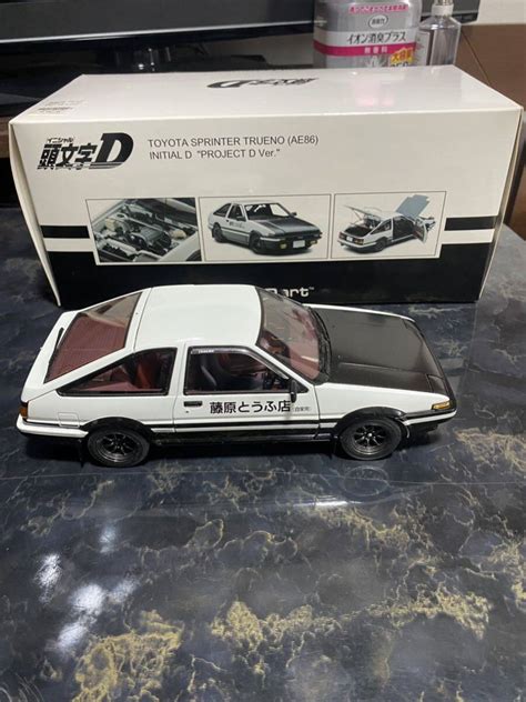 Yahoo オークション AUTOart イニシャルdAE86 プロジェクトDバージョ
